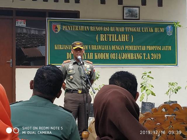 Penyerahan Renovasi Rumah Tinggal Layak Huni (RUTILAHU) – Sumbermulyo ...