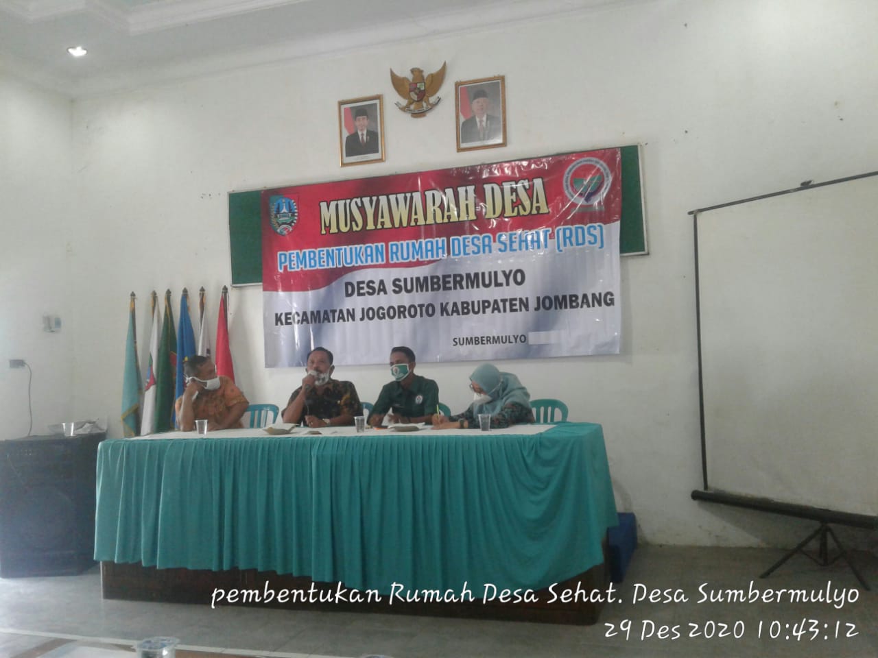 Pembentukan Rumah Desa Sehat (RDS) – Sumbermulyo Official